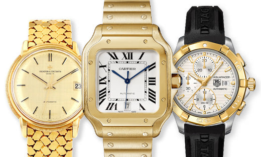 Yellow Gold Watches in Style for the Wealthy