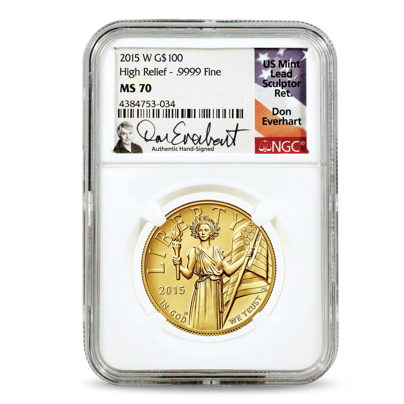 2015 High Relief American Liberty Gold Coin: U.S. Bullion Collectible ...