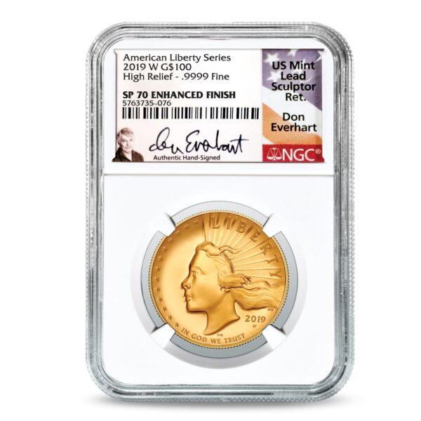 American Liberty 2019 High Relief Gold Coin - Nationwide Coin & Bullion ...
