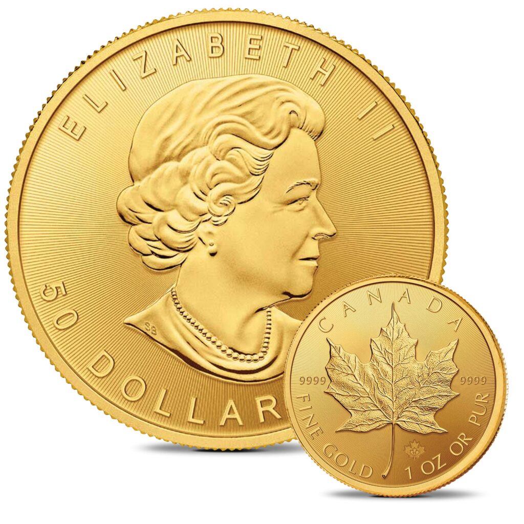 Canadian Gold Maple Leaf (1 oz) | Nationwide Coins and Bullion